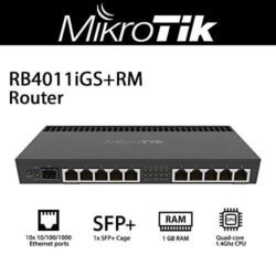 MikroTik RB4011iGS+RM Gigabit Router | Kenya Electricals