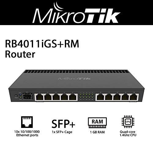 MikroTik RB4011iGS+RM Gigabit Router | Kenya Electricals